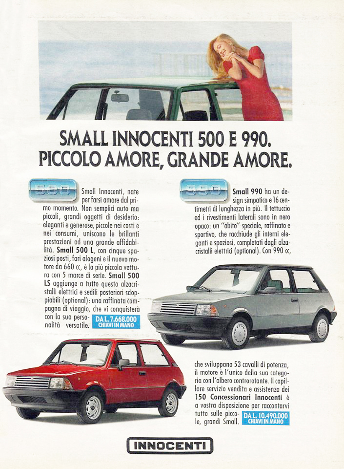The Italian Mini – Cars Forgotten – Stories