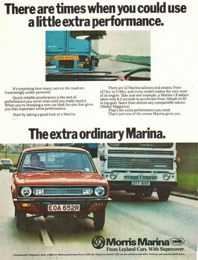The extraordinary Marina – Cars Forgotten – Stories
